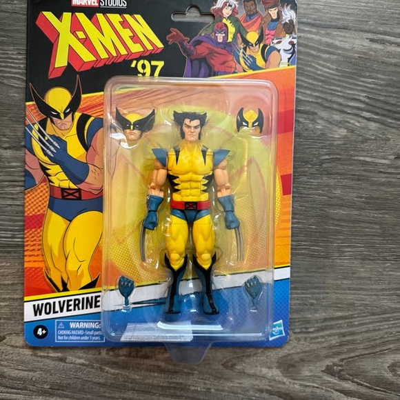 Marvel | Toys | Marvel Xmen 97 Wolverine Figure Yellow And Black | Poshmark
